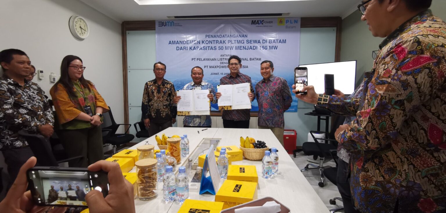 PLN Batam Terus Tambah Kapasitas Pembangkit Dari 50 MW Menjadi 150 MW ...