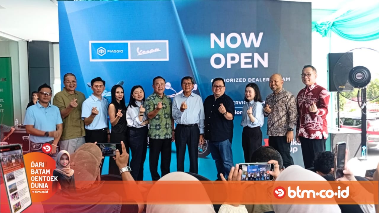 Motoplex Pionika Batam Resmi Dibuka, Dealer Resmi Vespa Pertama di ...